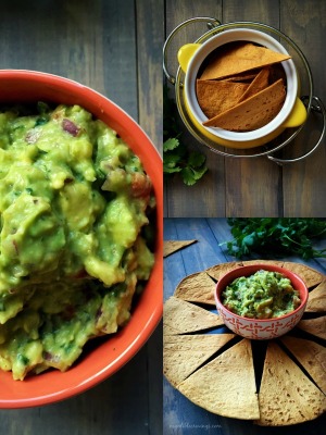 Guacamole and Chips - MyEdibleCravings
